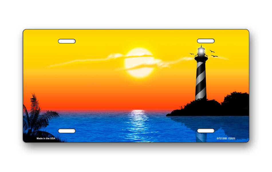 Hatteras Lighthouse License Plate – Salty Bones