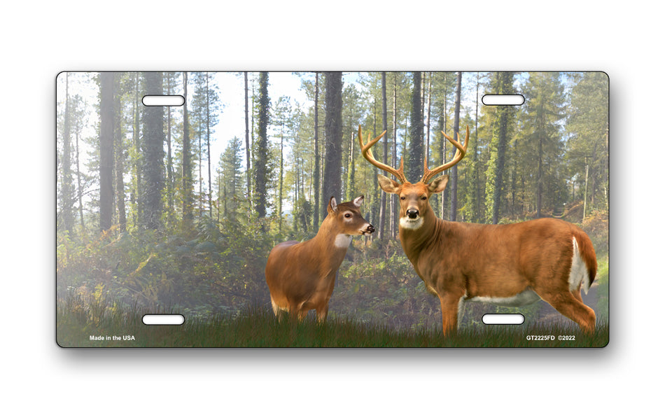 Wilderness Deer License Plate – Salty Bones