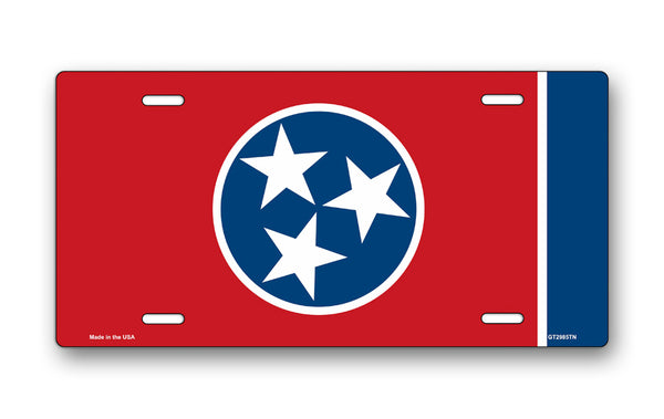 Tennessee State Flag License Plate – Salty Bones